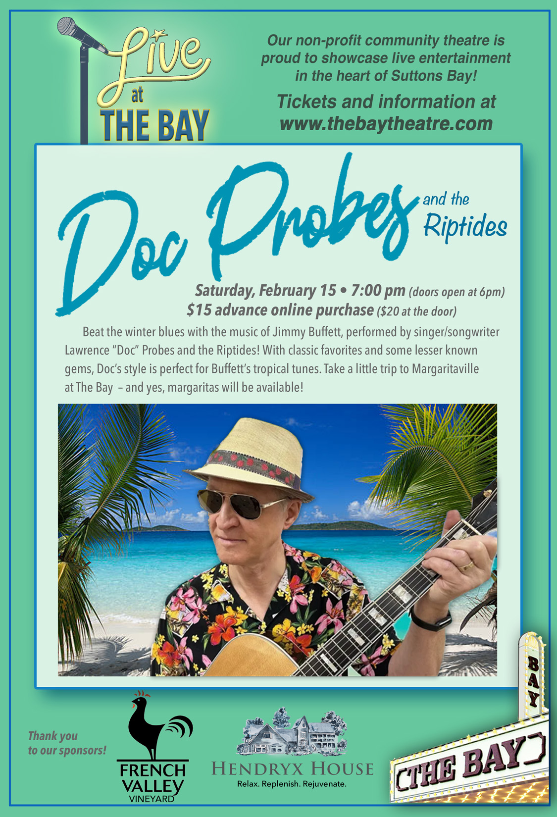 The Bay Community Theatre - Doc Probes and the Riptides